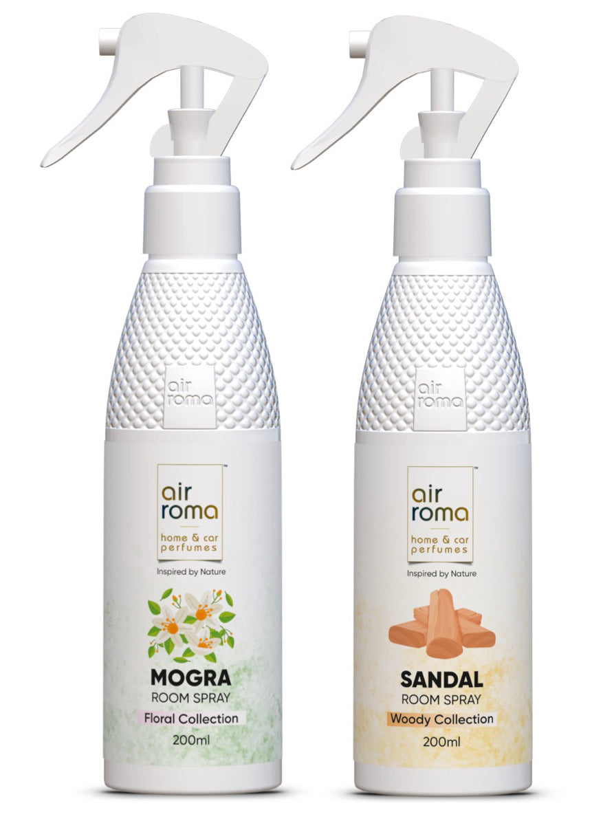 Mogra & Sandal – Air Roma Home and Car Perfumes